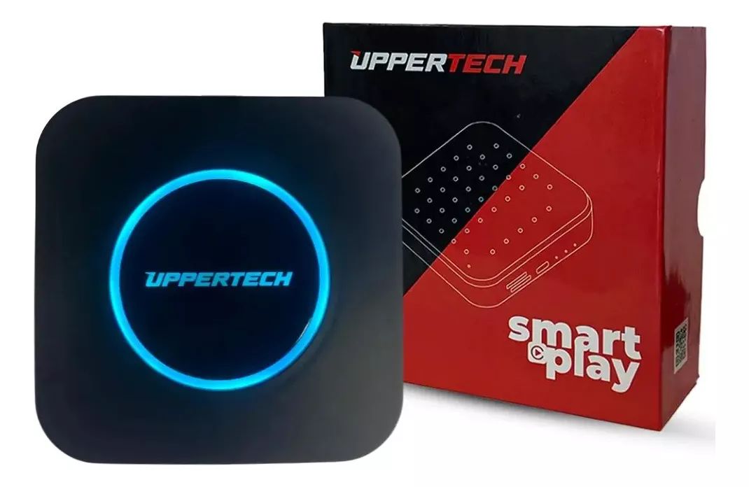 Streaming Box Octacore 4ram 64gb Android Carplay Smartplay Cor Preto ...